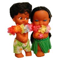 Mini Hula Doll